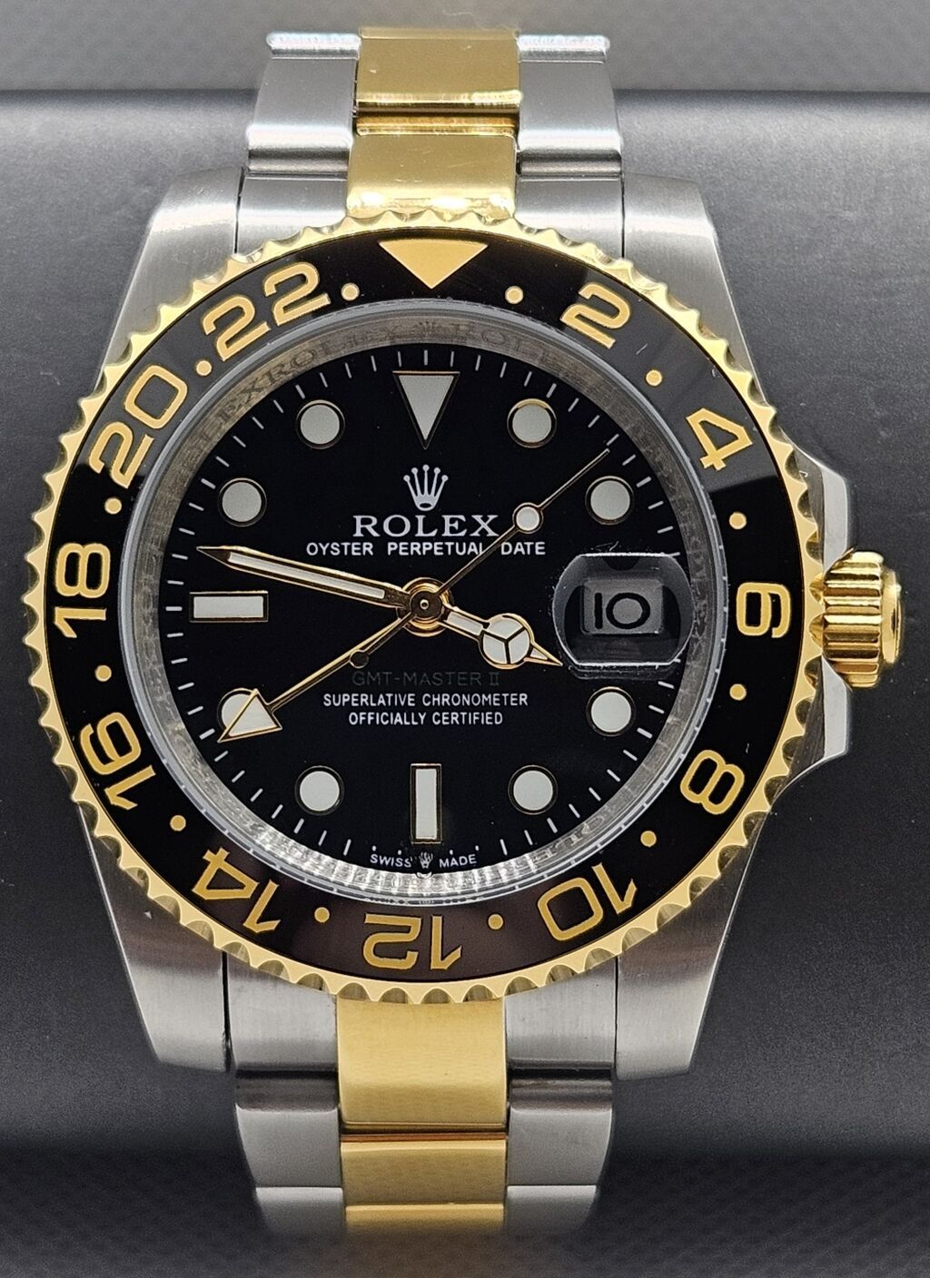 Rolex GMT-Master II Bicolor - Prečnik sata 40mm. - Kućište i