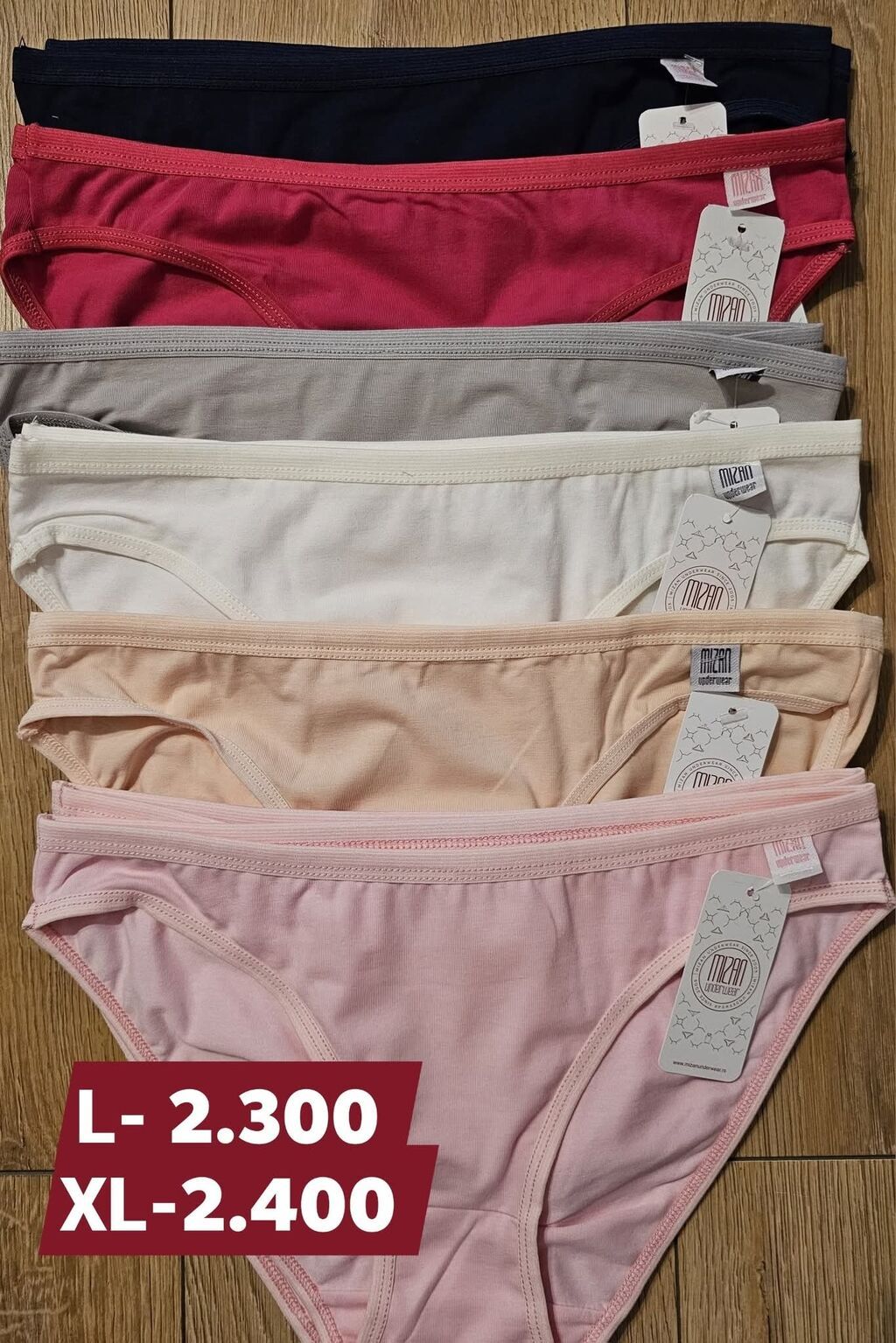 Mizan veš, paket od 12 komada. Veličina: L. Pogledajte I ostale