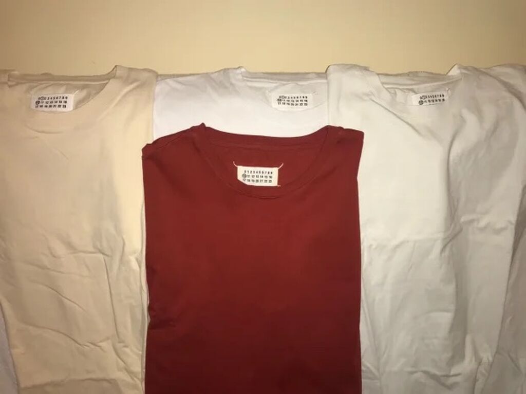 Original Maison Margiela majice L - XXL 100% extra fine cotton U