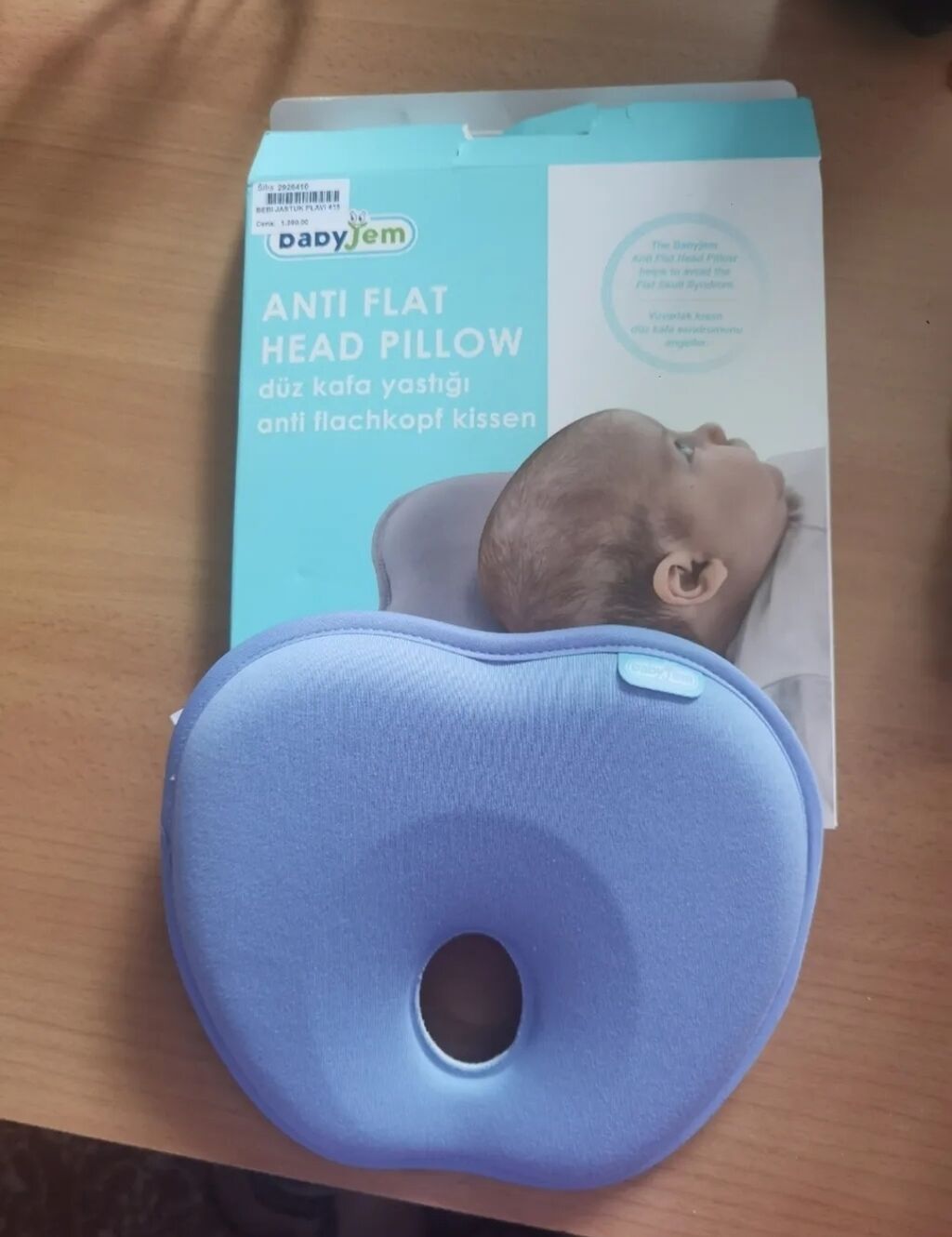 BabyJem Anti Flat Head Pillow – jastuk za sprečavanje spljoštenosti