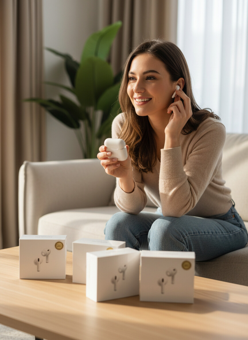 Apple AirPods (različite generacije) - Modeli na fotografijama
