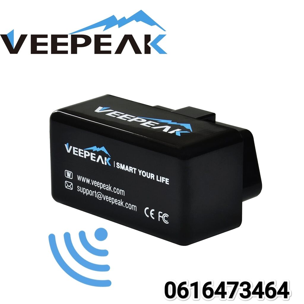 NOVO- Veepeak OBDCheck VP01 WiFi OBD2 iOS Android Pročitajte i