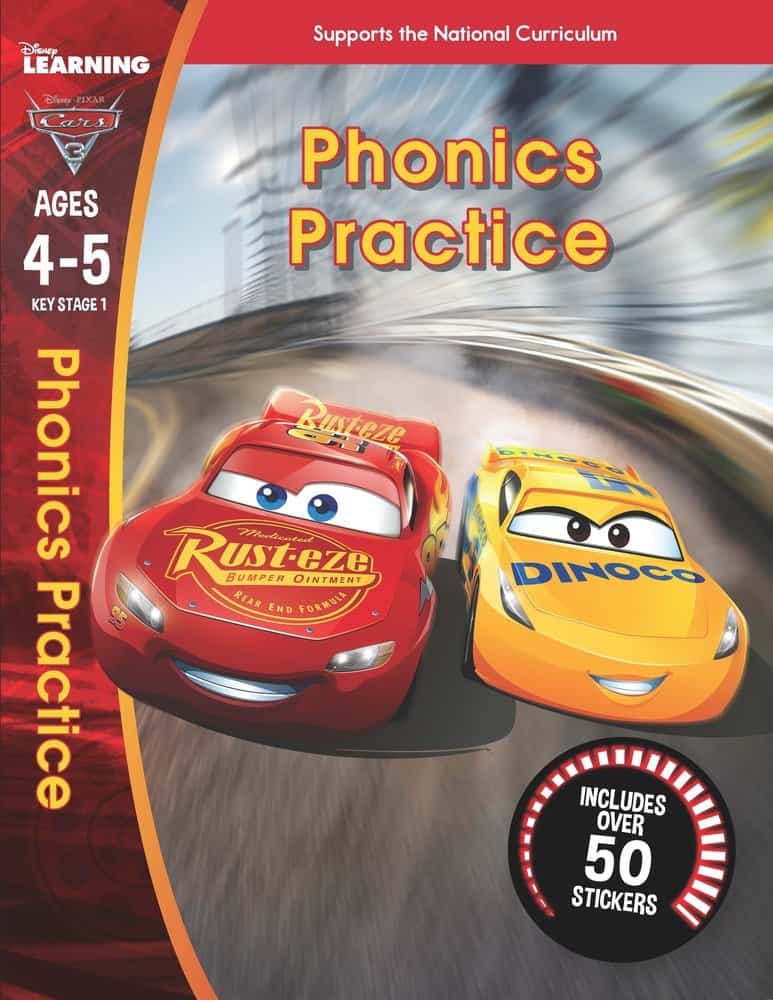 Cars 3: Phonics Practice (Ages 4-5)