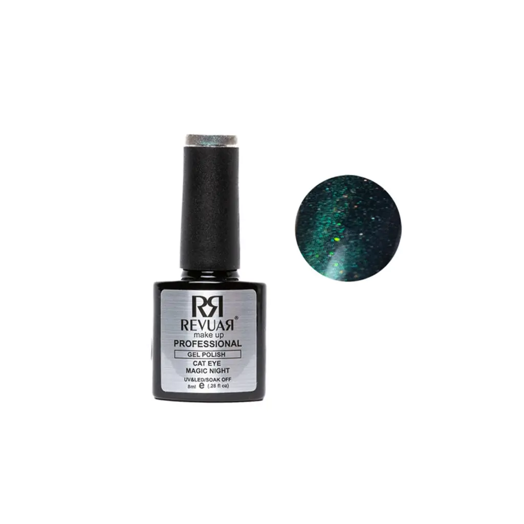 Revuar UV LED Cat eye gel lak 2042, Zeleni