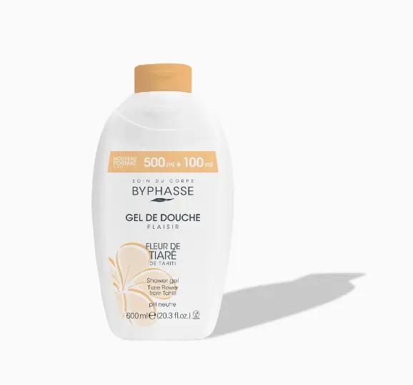 Byphasse gel za tuširanje sa mirisom cveta tiare 600 ml