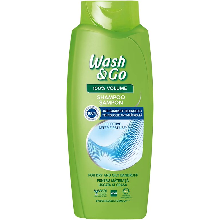 VASH&GO Šampon protiv peruti 360ML