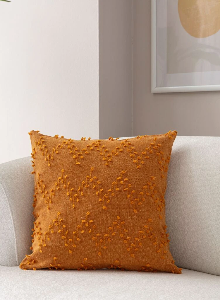 Aberto Design Dekorativna jastučnica Tuffet, 43x43 cm, Narandžasta