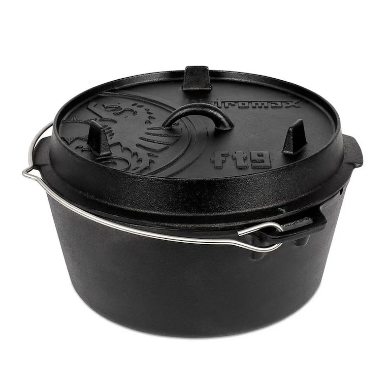 Petromax Dutch Oven lonac od livenog gvoždja s ravnim dnom FT9 - T