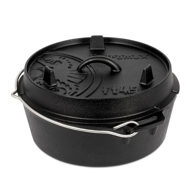 Petromax Dutch Oven lonac od livenog gvoždja s ravnim dnom FT4.5 - T
