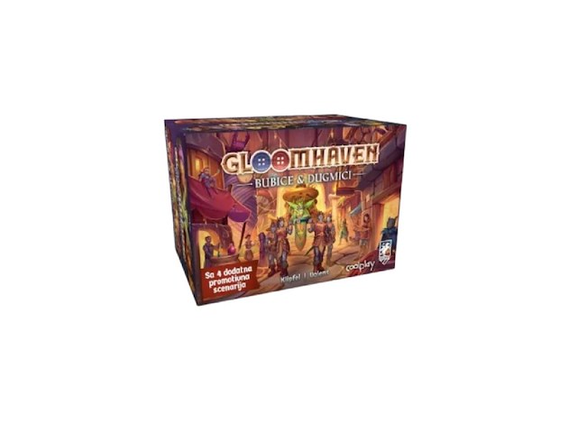 Društvena igra - Gloomhaven: Bubice i dugmići