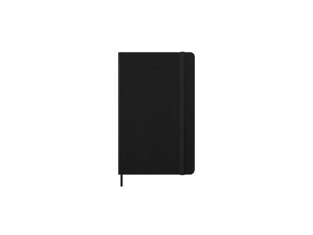 Agenda 2026 - Moleskine, Weekly planner, 12 Months, Horizontal, large, Black, hard