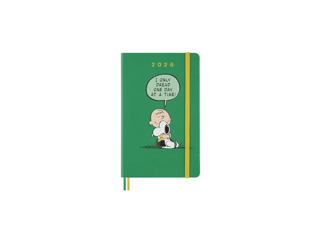 Agenda 2026 - Moleskine, Daily planner, 12 Months, large, Snoopy, Charlie &; Snoopy