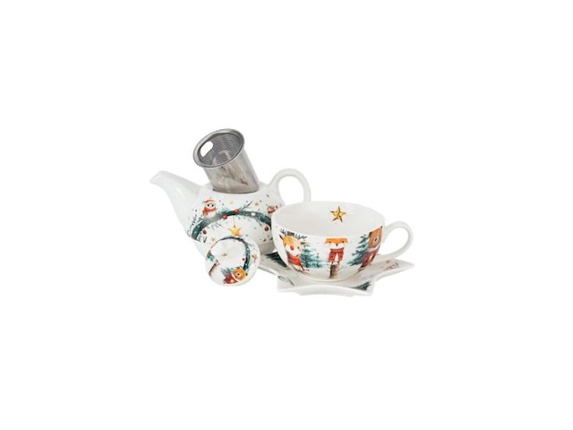 Novogodišnji čajnik Tea4One set - Christmas Cuties 2