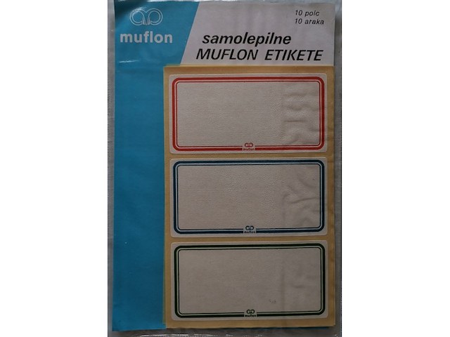 Muflon komplet nalepnica