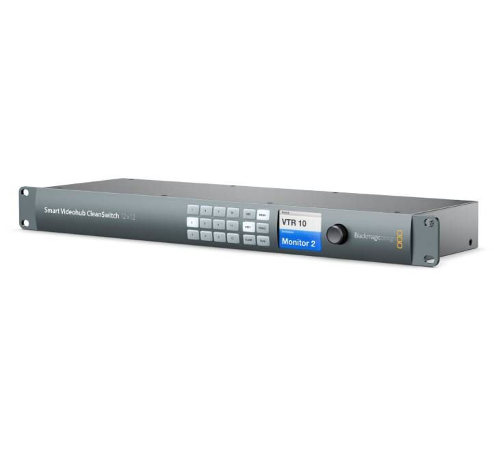 Blackmagic Smart Videohub CleanSwitch 12x12 VHUBSMTCS6G1212