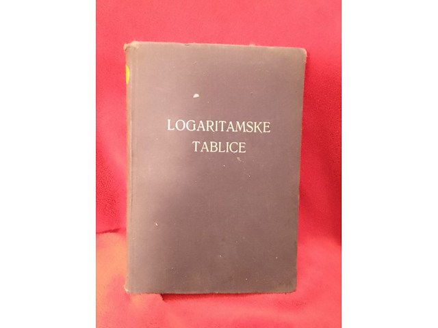 Logaritamske tablice