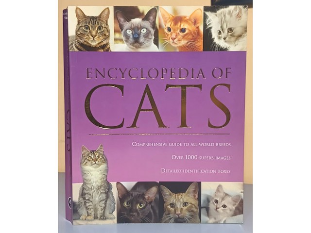 Encyclopedia of Cats enciklopedija mačaka na engleskom