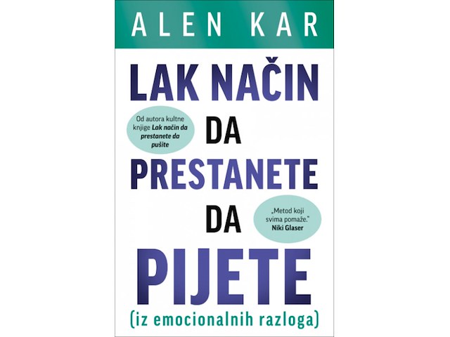 Lak način da prestanete da pijete