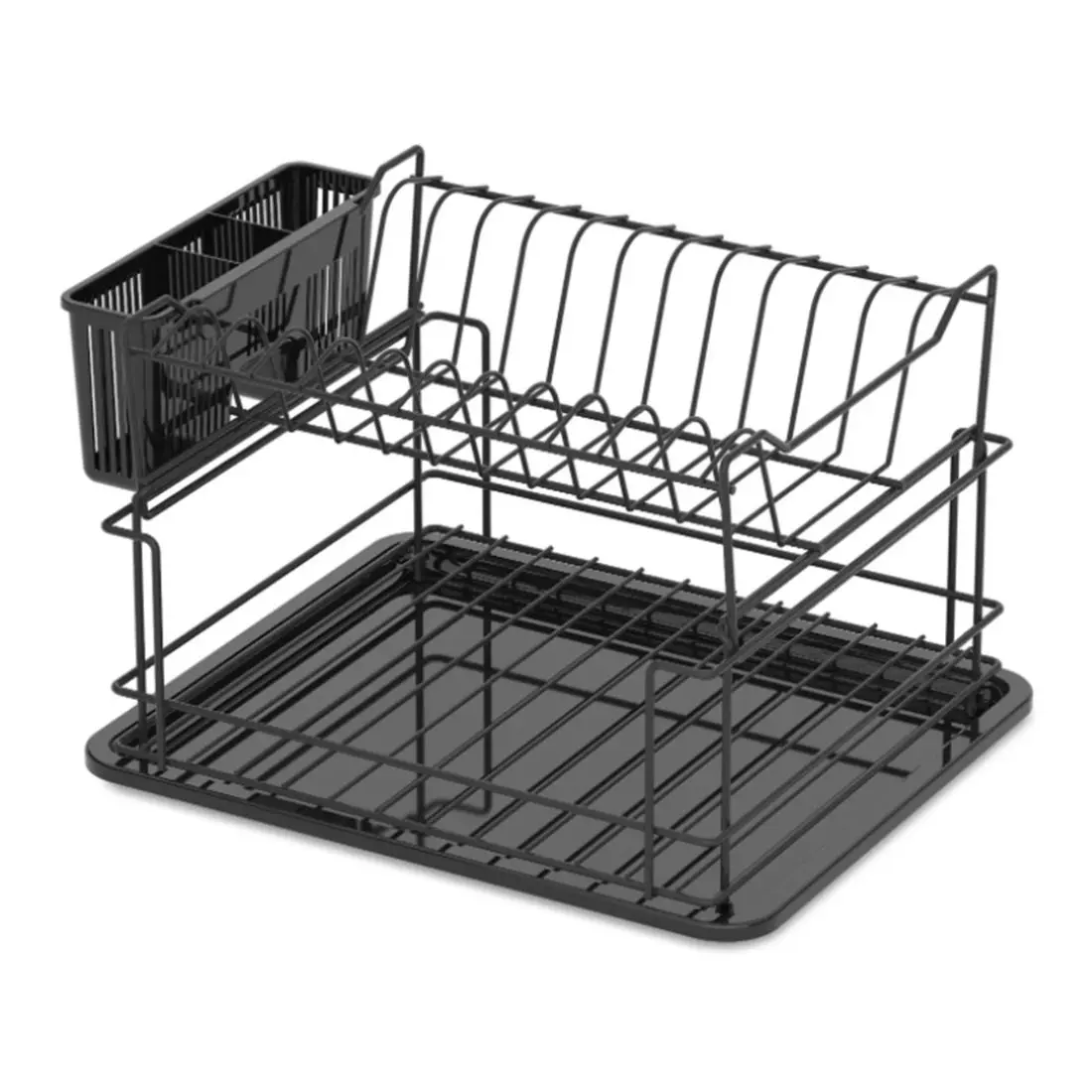 Texell Oceđivač za sudove Double Decker TDE-BD338, 2 nivoa, Crni
