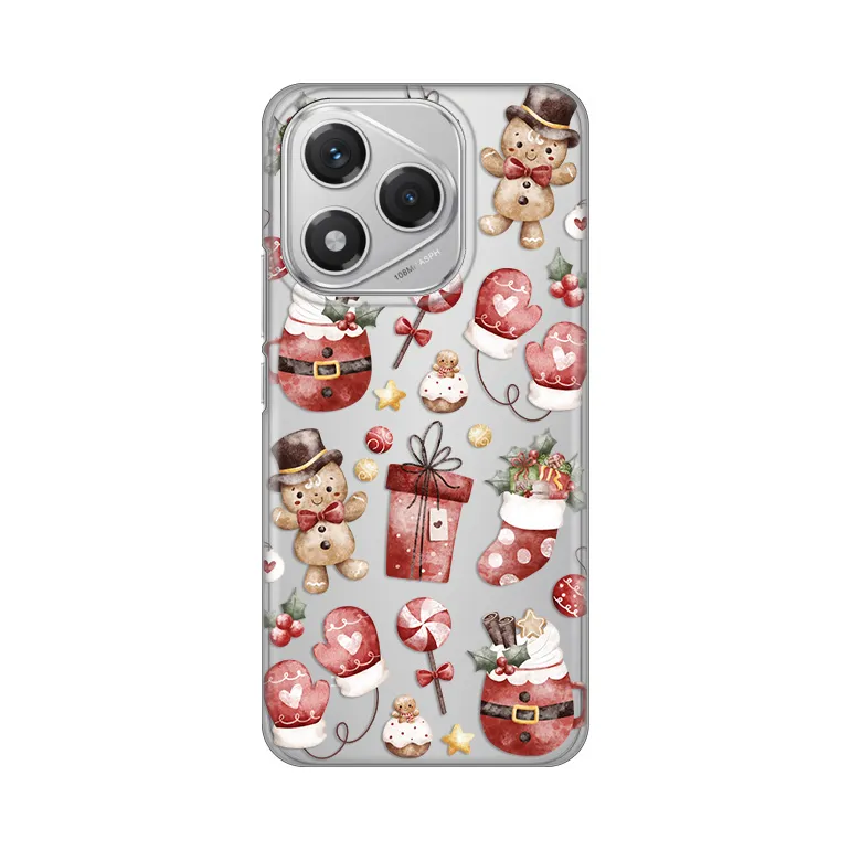 Maska Silikonska Print Skin za Honor 400 Lite Cozy Christmas