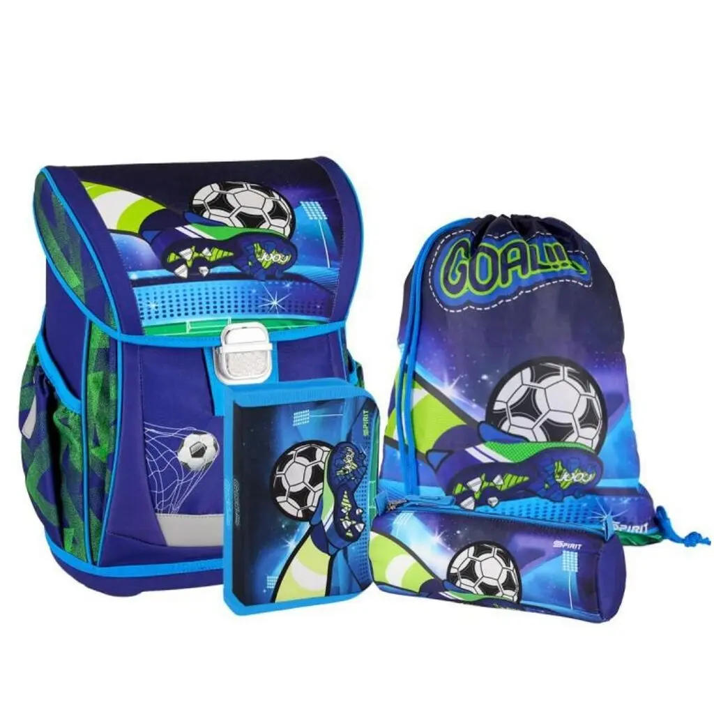 Spirit Dečiji set Anatomski ranac 4u1, Football Goal Cool
