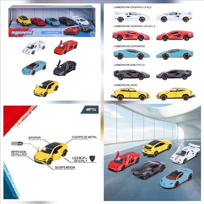 Majorette Lamborghini set, točkovi sa oprugom
