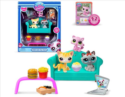 Littlest Pet Shop LPS mace set, novo