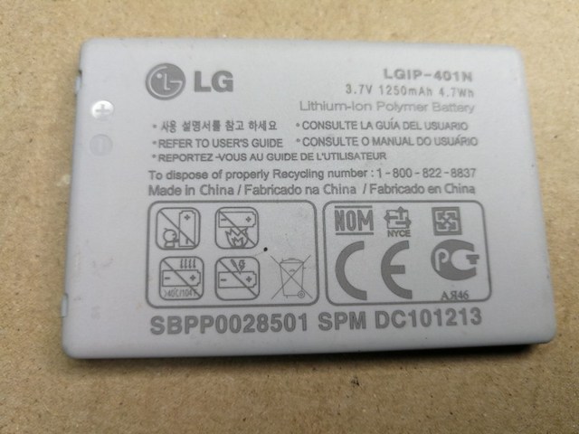 LG LGIP-401N baterija