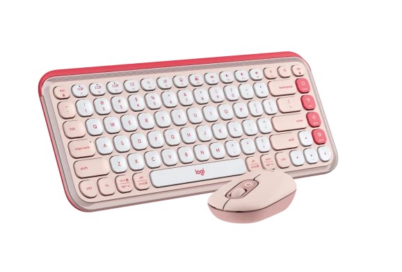 Logitech POP Icon Combo - Rose, US