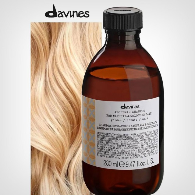 DAVINES ALCHEMIC SYSTEM GOLDEN ŠAMPON 280ML