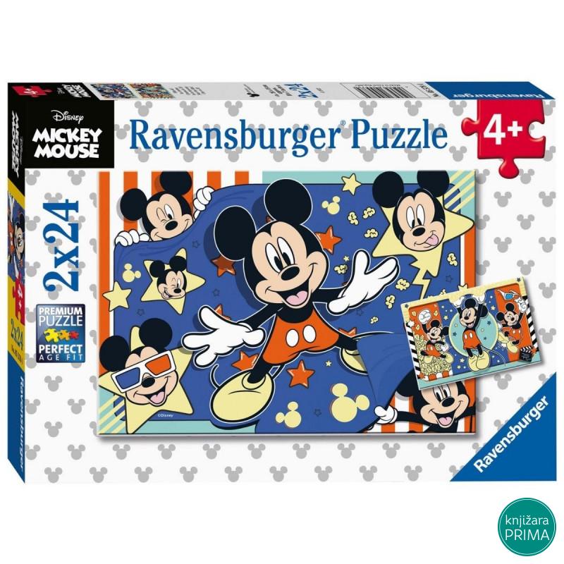 Puzzle RAVENSBURGER Miki Maus 2x24
