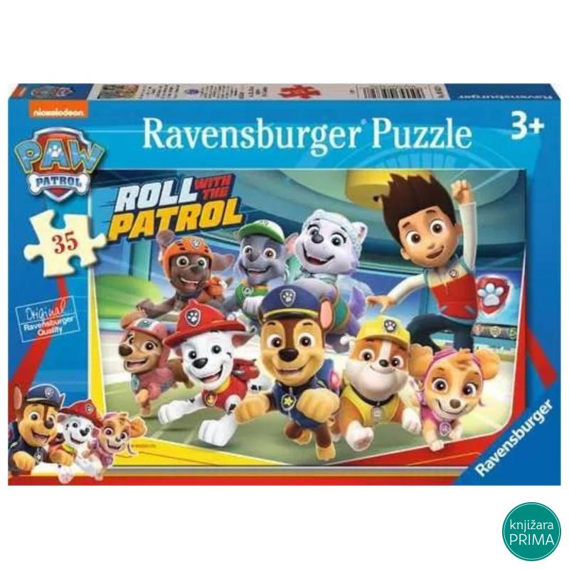 Puzzle RAVENSBURGER Patrolne šape 35