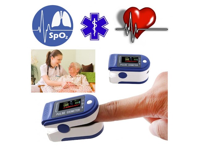 Digitalni Pulsni Oksimetar Finger Pulse Oximeter M6
