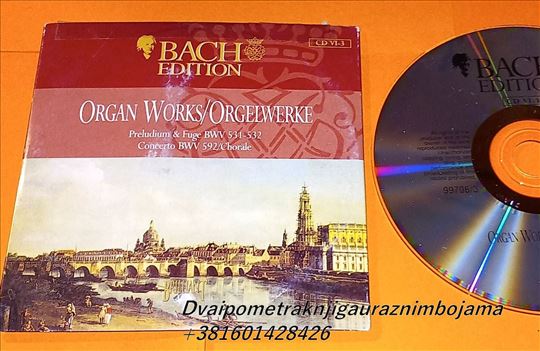 Bach Organ works Preludium fuge CD 4/3