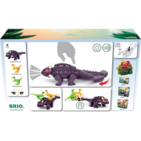 Brio - Set Napad Dinosaurusa BR36082