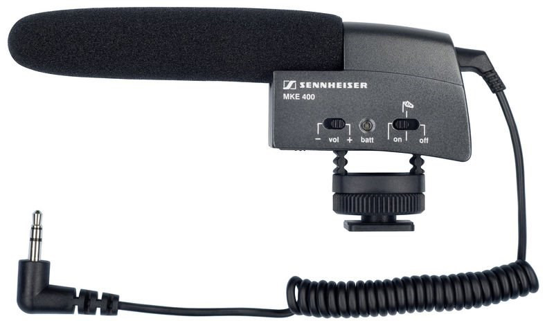 Sennheiser MKE 400 shotgun mikrofon za kamere