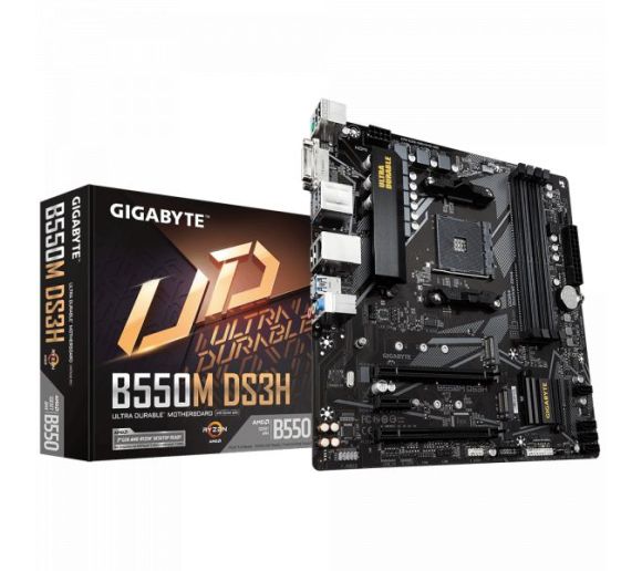Gigabyte - MB AM4 GIGABYTE B550M DS3H