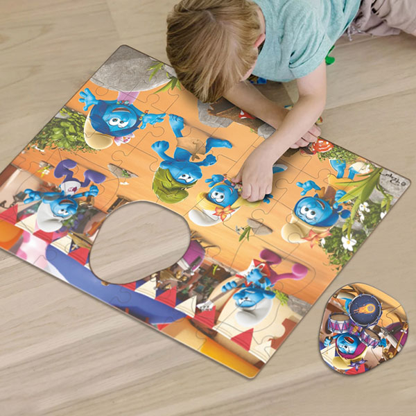 Podne puzzle The Smurfs 40pcs 104/200619