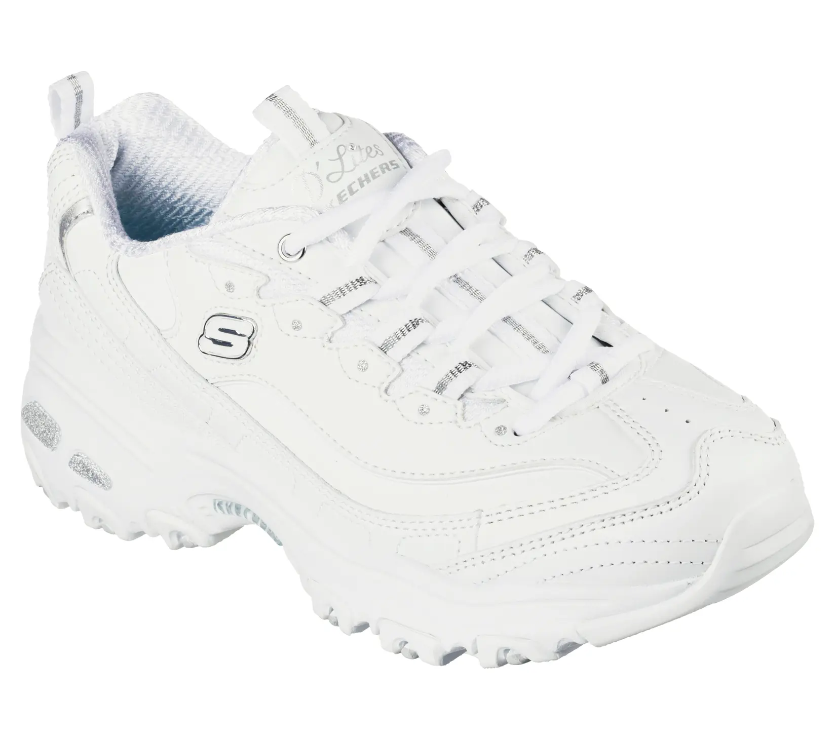 Skechers Ženske patike D'Lites - Fresh Start, 11931-WSL, Bele