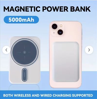 BYGP 5000mAh Magnetni Bežični Punjač
