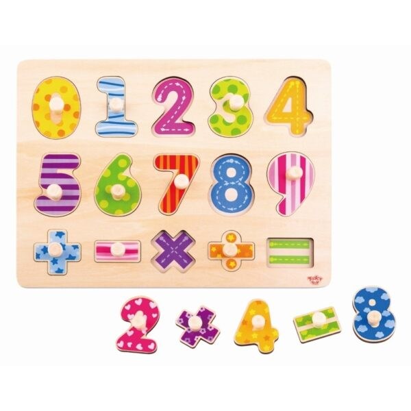 Tooky Toy Drvene puzzle brojevi 851