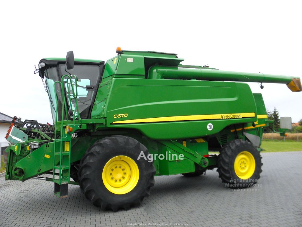 John Deere C 670 kombajn za žito