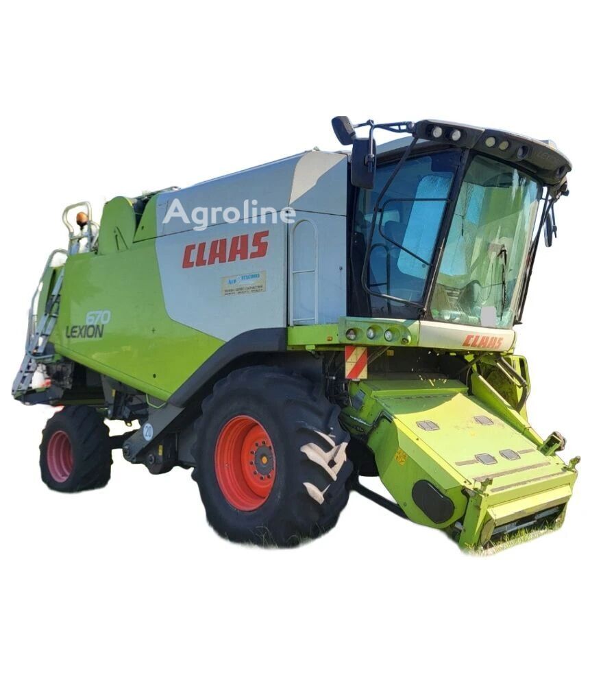 Claas Lexion 670 kombajn za žito