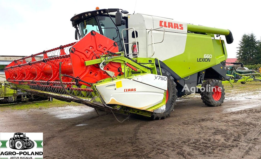 Novi Claas LEXION 660 VARIO 750 kombajn za žito