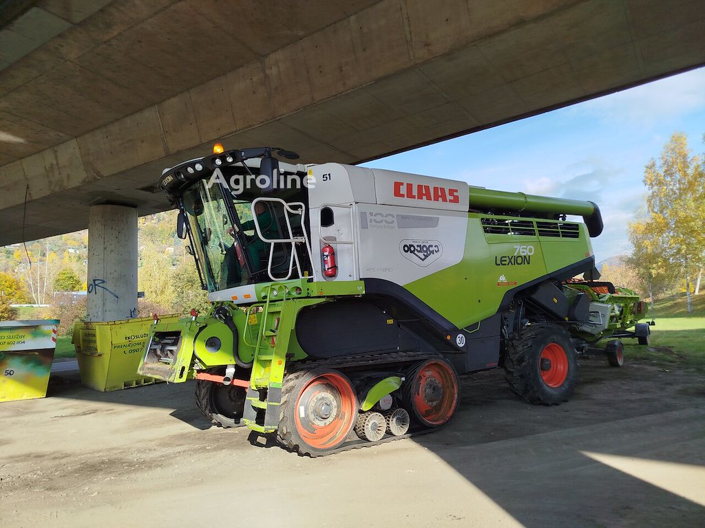 Claas Lexion 760 Terra Trac + Vario 930 kombajn za žito