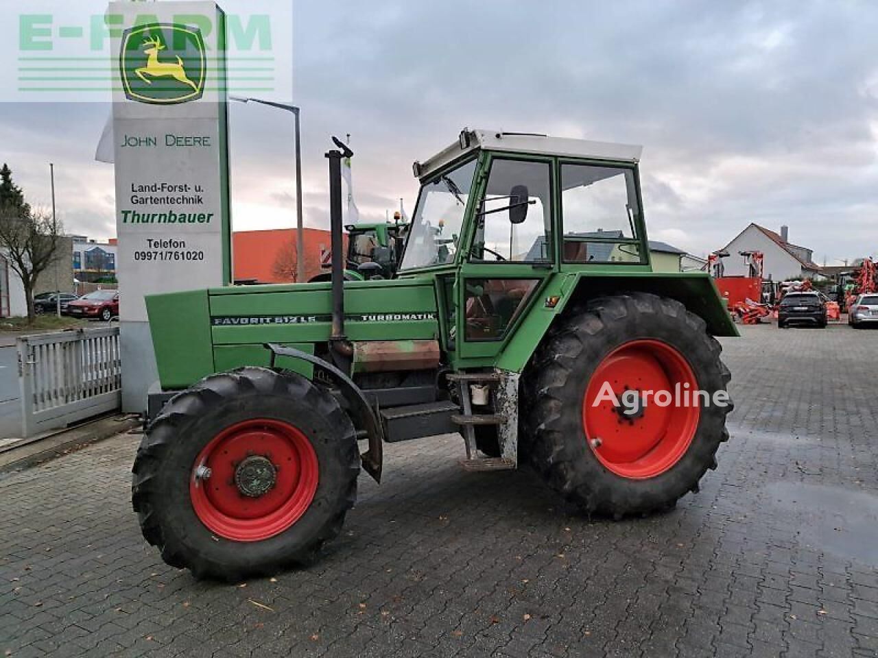 Fendt favorit 612 ls traktor točkaš