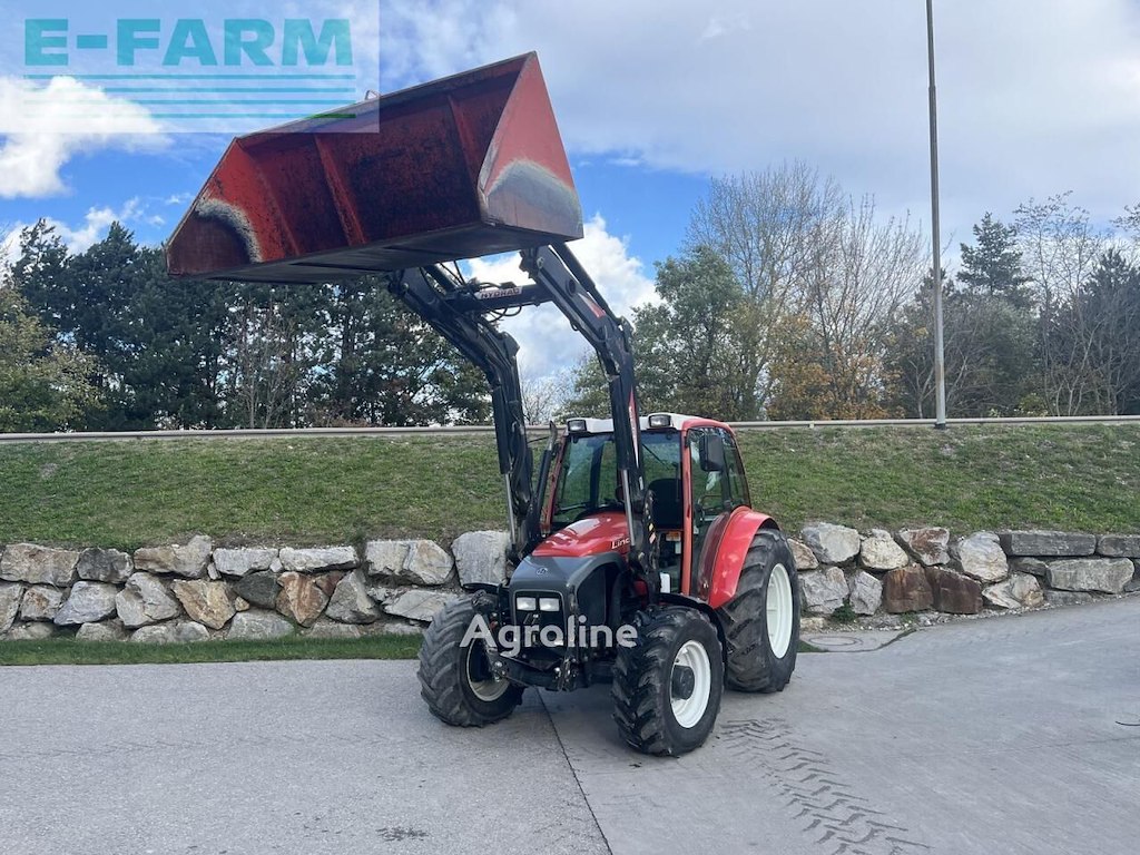 Lindner geotrac 73 mit hydrac frontlader traktor točkaš