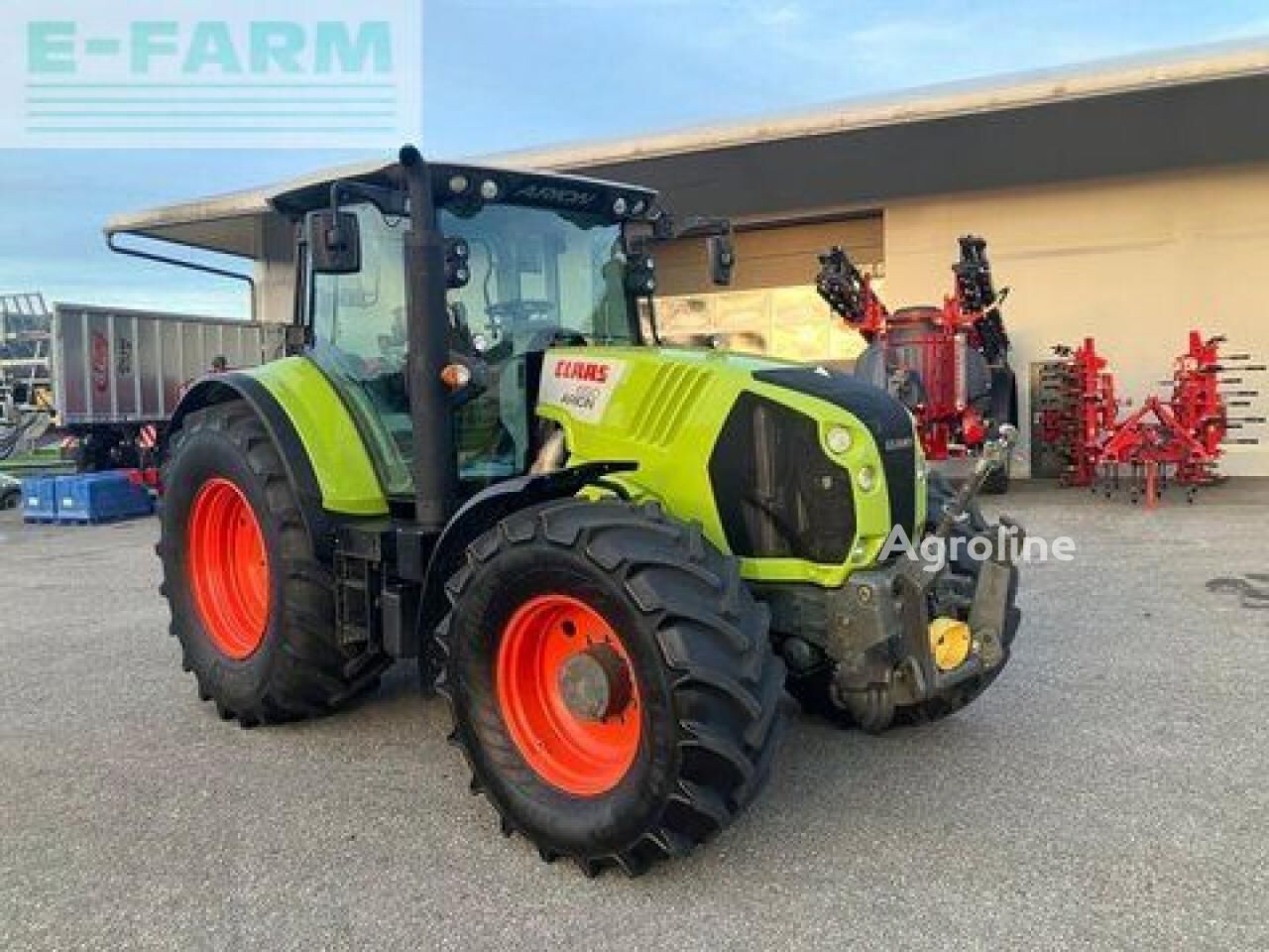 Claas arion 650 c-matic CMATIC CIS traktor točkaš