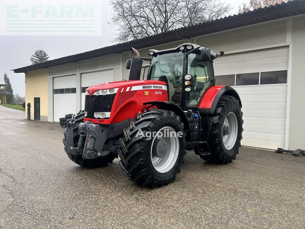 Massey Ferguson mf 8670 dyna-vt traktor točkaš