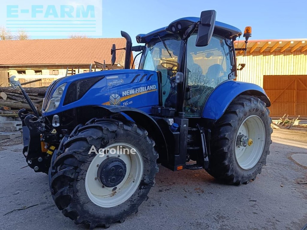 New Holland t6.145 dynamic command sidewinder ii traktor točkaš